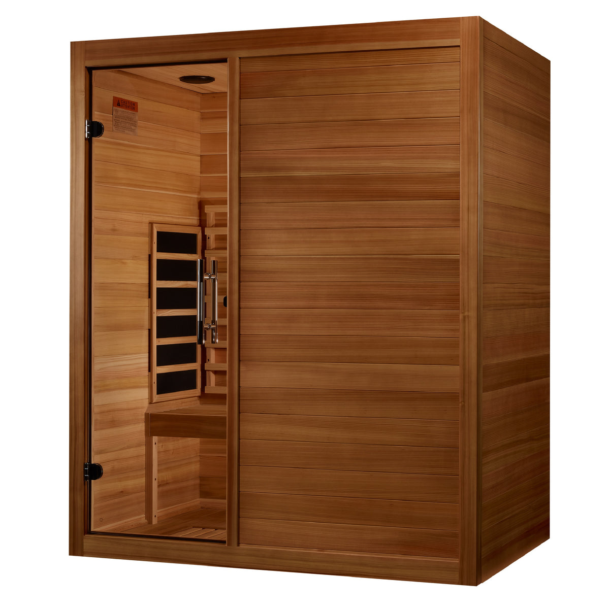 Maxxus "S-Line" 3 Person Full Spectrum IR Sauna (MX-S306-01-FS-PC) – Golden Designs Inc (NA)