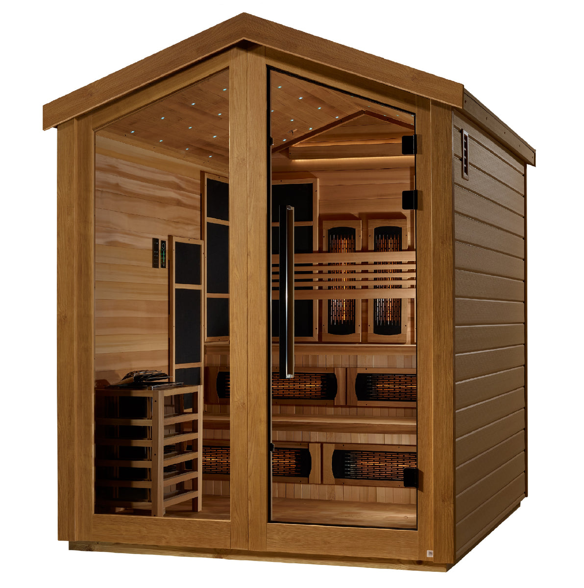 Golden Designs "Kaskinen" 6 Person Barn Hybrid (PureTech™ Full Spectru ...